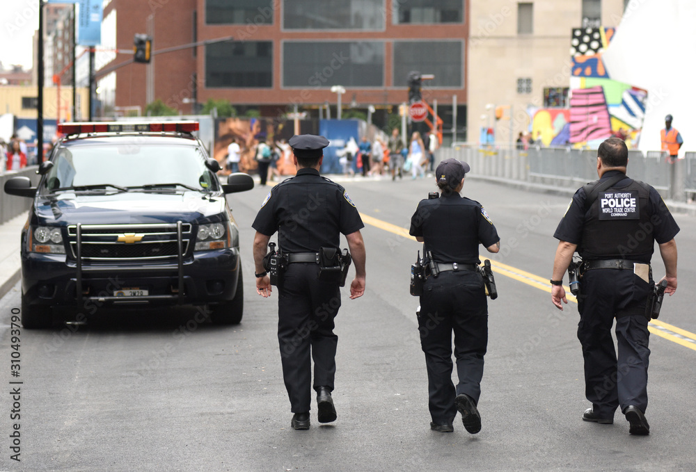 NEW YORK, USA - June 10, 2018: The New York City Police Department ...
