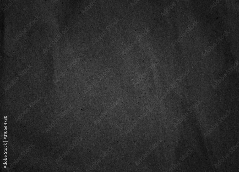 Black Texture Of Paper Background. Cardboard Surface Of Paper Box ...