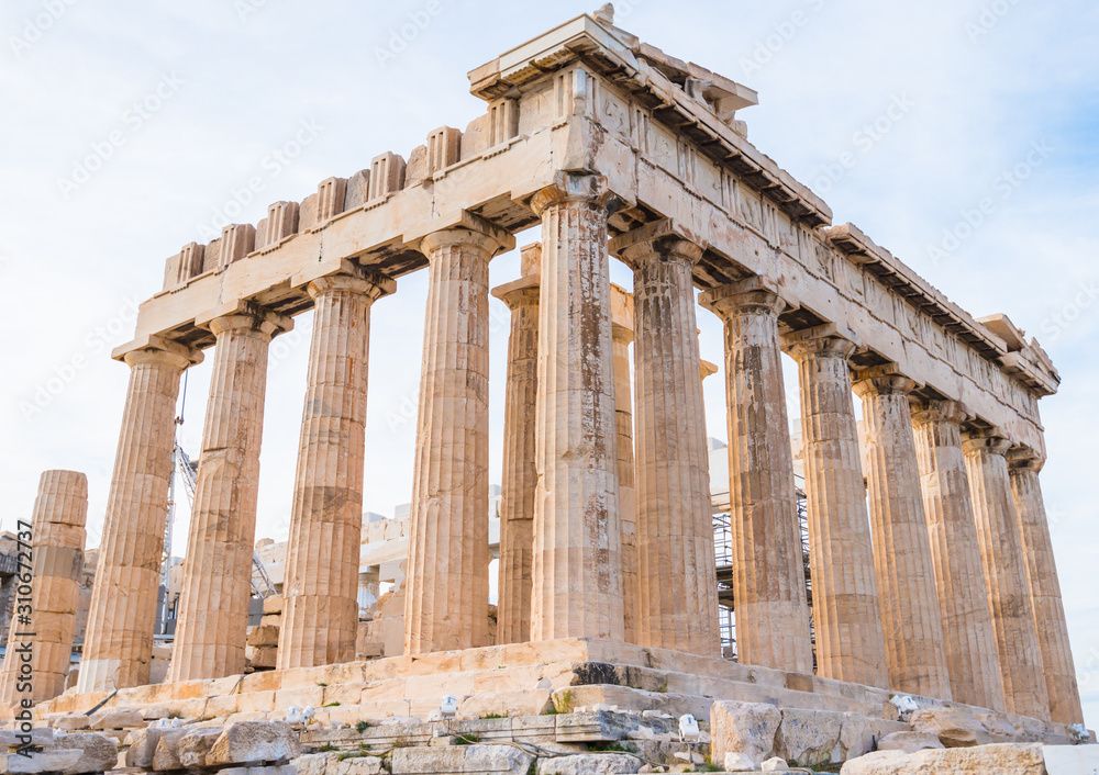 Parthenon Columns Dimensions