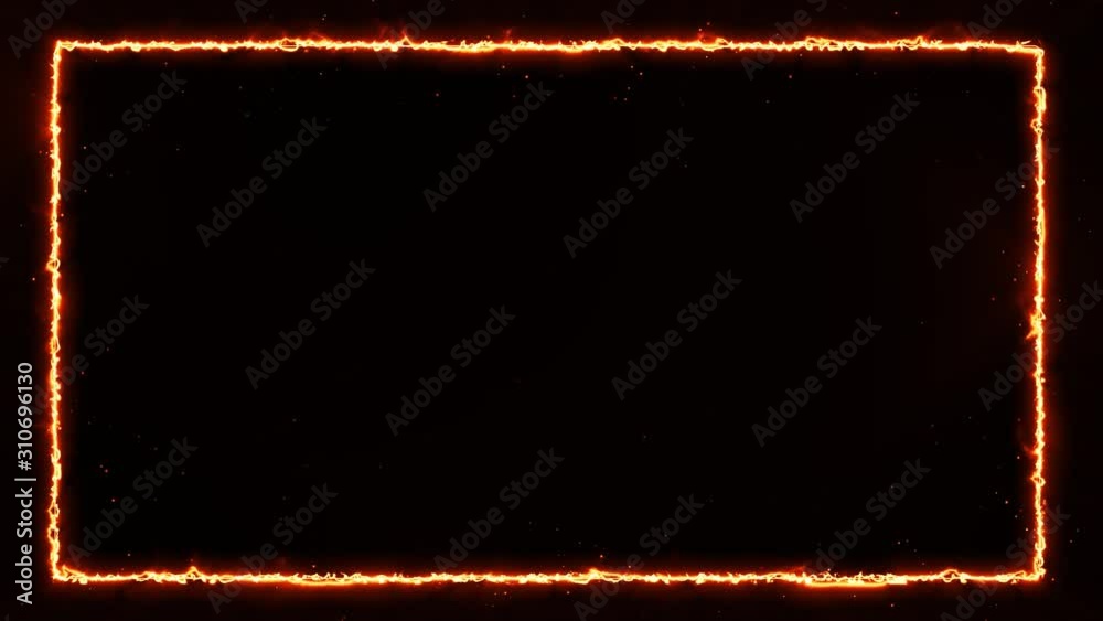 Abstract Energy Frame Background Loop/ 4k animation of an abstract ...
