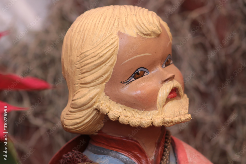 Birth figures of Mexican origin crafts that make the representation of ...