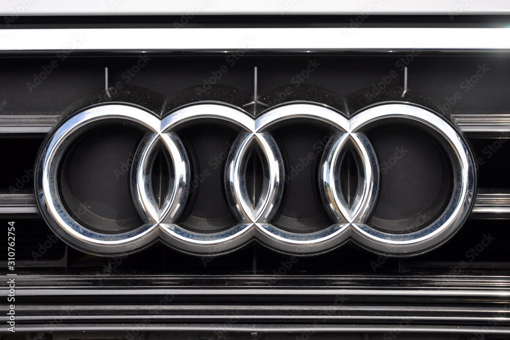 Audi logo Stock Photo | Adobe Stock