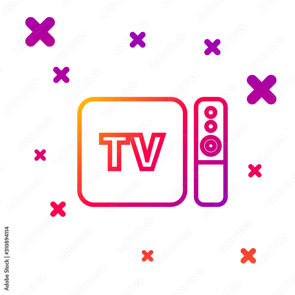 Color line Multimedia and TV box receiver and player with remote ...