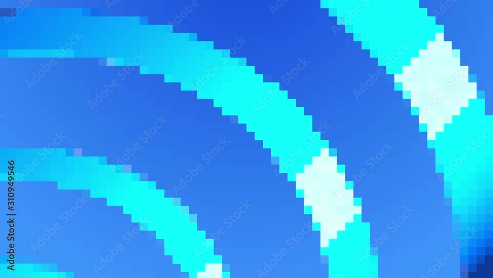 Retro 8-Bit Video Game background. Seamless looped Stock Video | Adobe ...