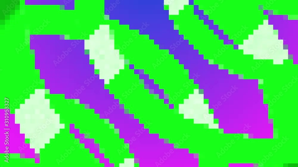 Retro 8-Bit Video Game background. Seamless looped Stock Video | Adobe ...