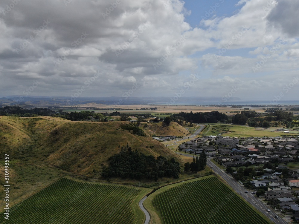 Napier, North Island / New Zealand - December 21, 2019: Napier, The Art ...