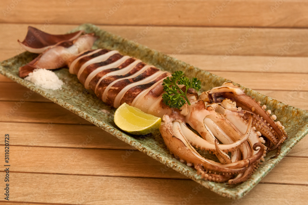 Grilled Calamari Japanese