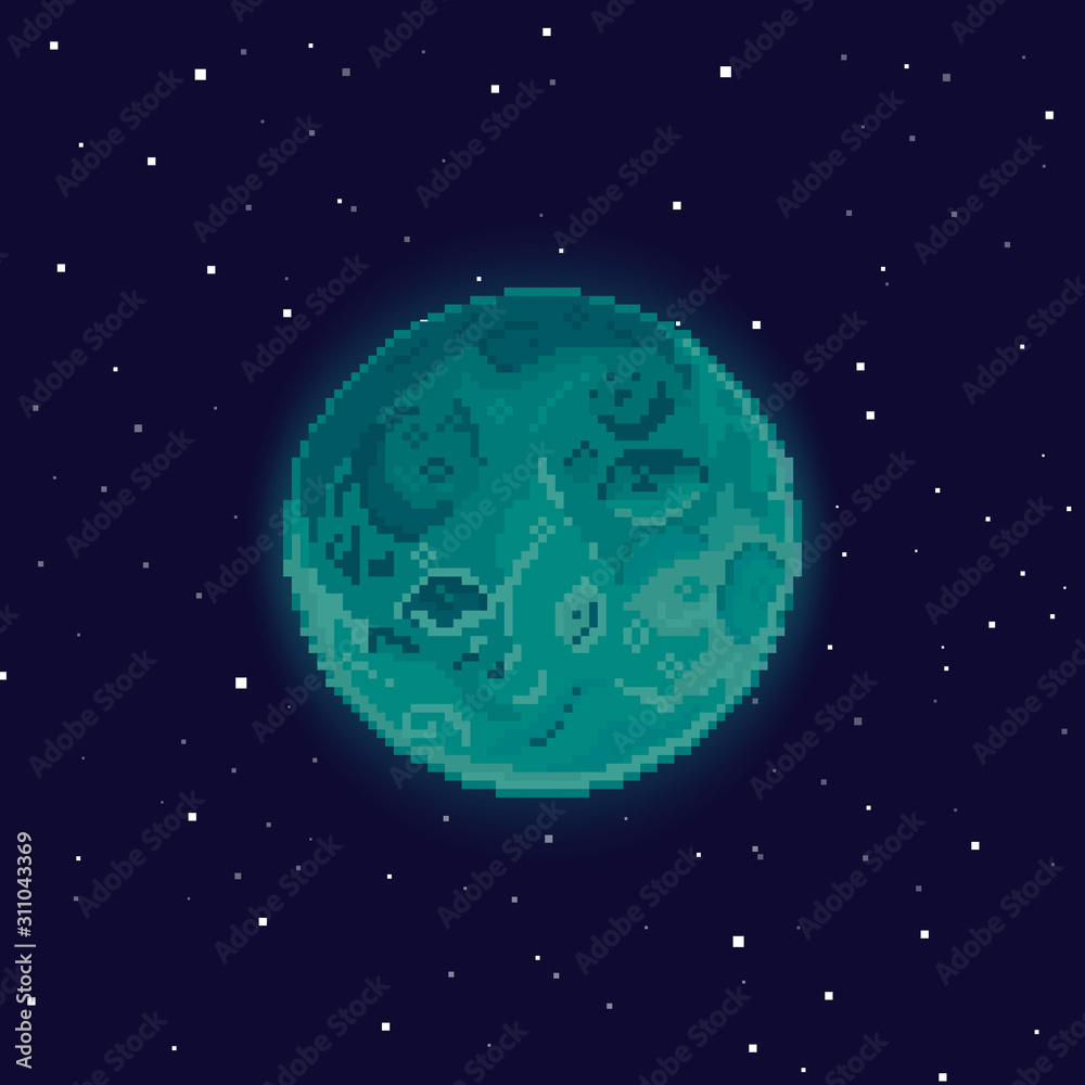 Vector retro futuristic background. Abstract digital landscape with ...