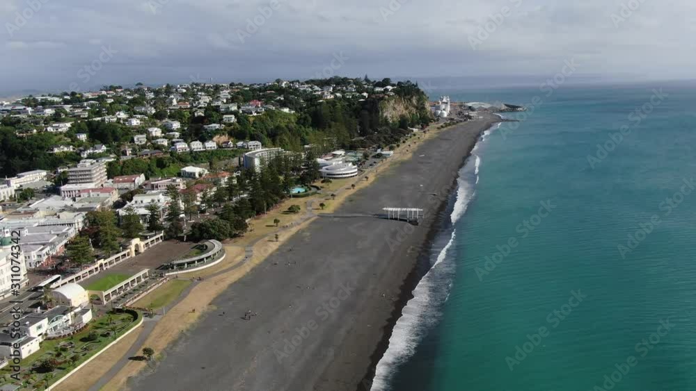 Napier, North Island / New Zealand - December 21, 2019: Napier, The Art ...