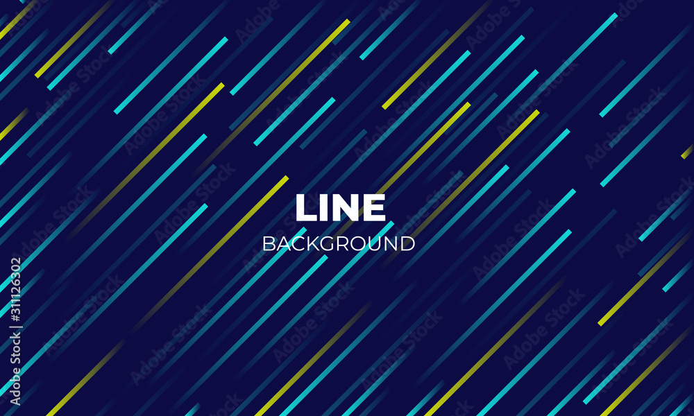 Line background moving in motion forward with modern gradient style ...