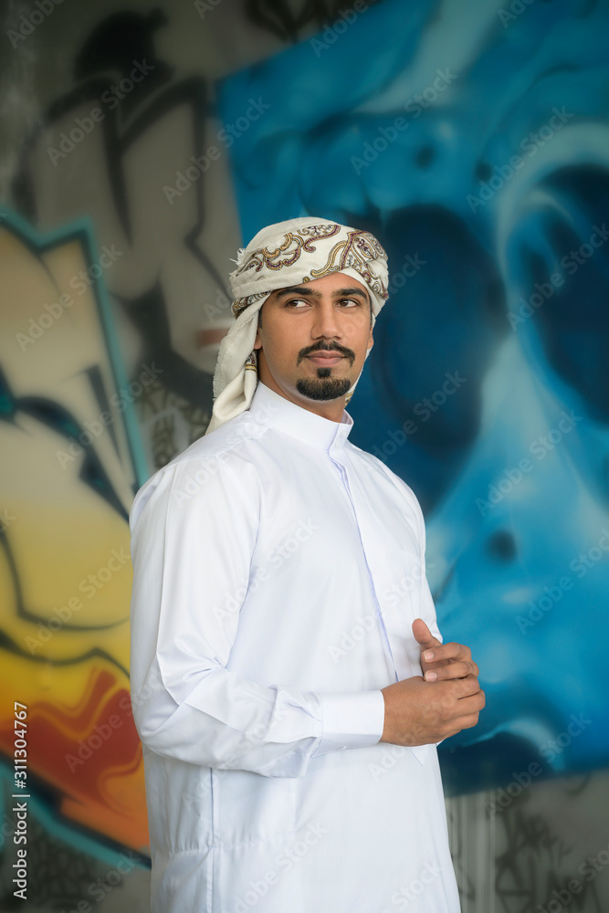 Middle Eastern Man With Turban