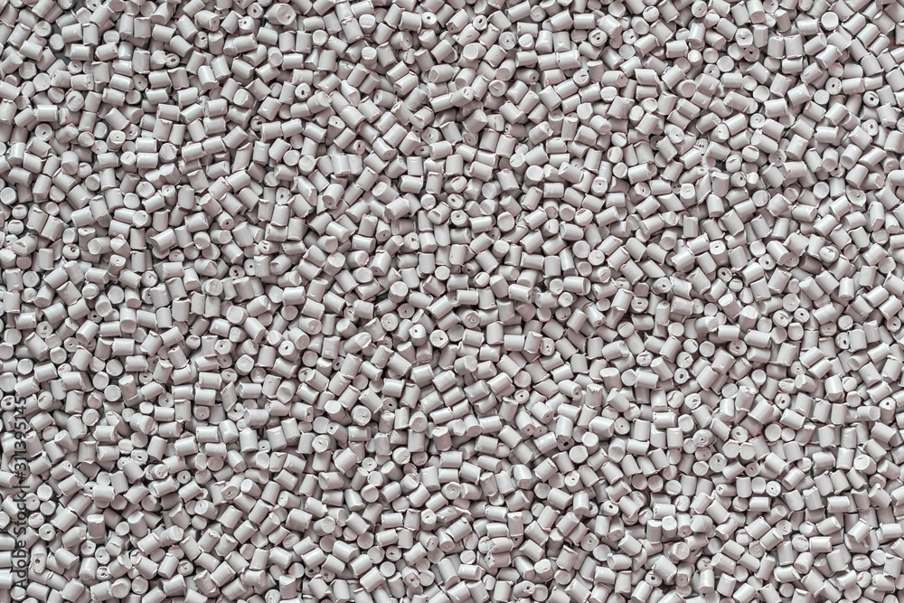 Gray polymer dye in granules, background texture Stock Photo | Adobe Stock