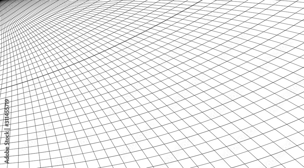 Abstract warped grid futuristic background vector design. Stock Vector ...