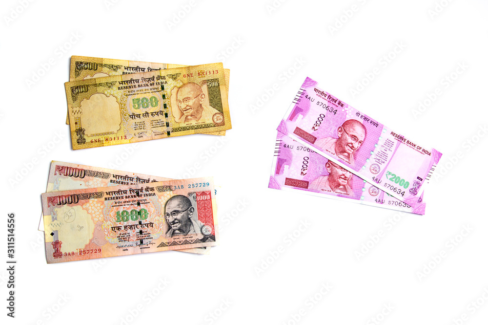 Indian 1000 Currency Bundle