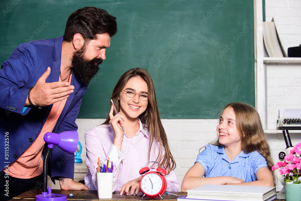 Overprotective family. Overprotective parenting style. Little girl ...