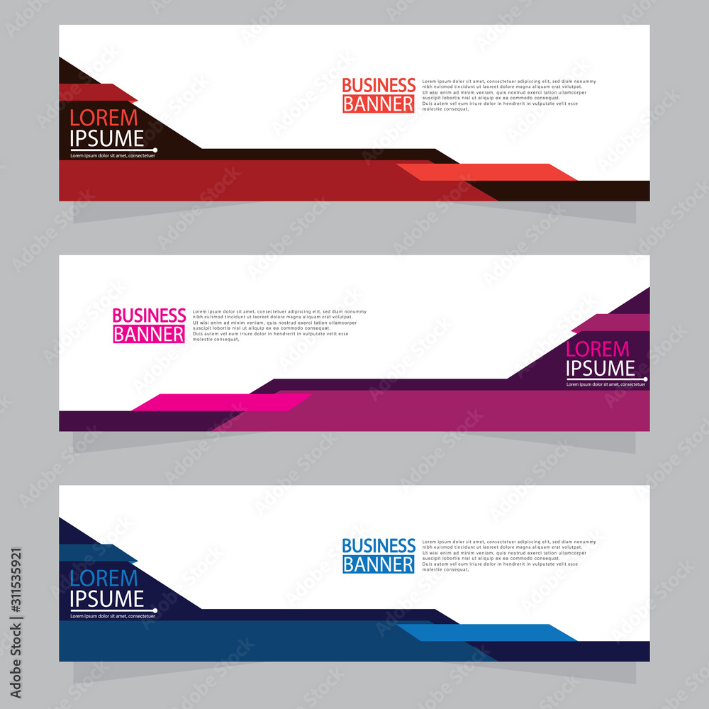 Banner background.modern template design.Vector illustration. Stock ...