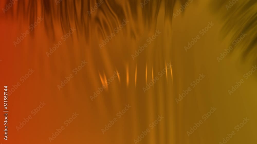 Vídeo do Stock: Animated metalic gradient in 4k. 3D render of wavy ...