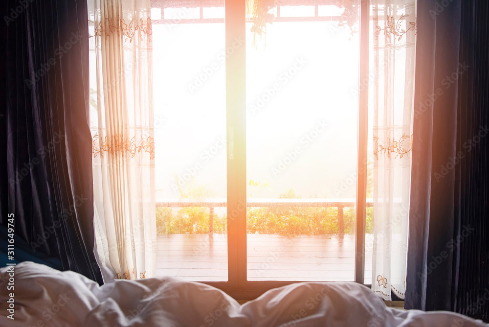 Sunlight Through Bedroom Window