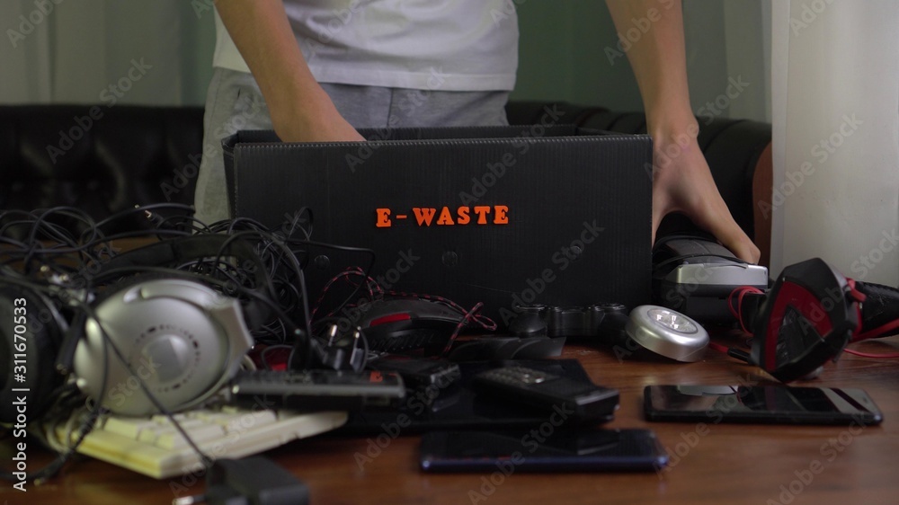 E-waste - used electronics which are destined for refurbishment, reuse ...