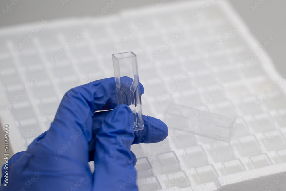 Cuvette tubes are a tool used in various laboratories. The researcher ...