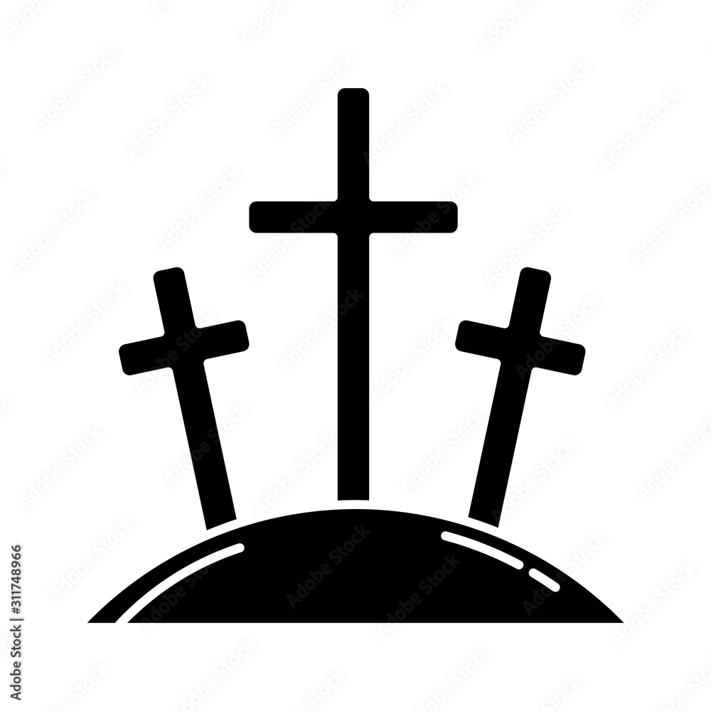 Good Friday Three Crosses