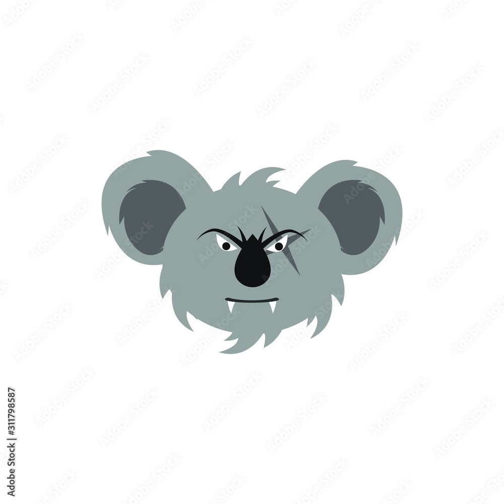 Angry Koala Bear