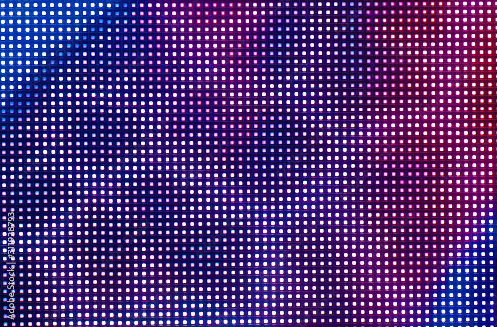 Digital screen background. Monitor or TV with image close up ...