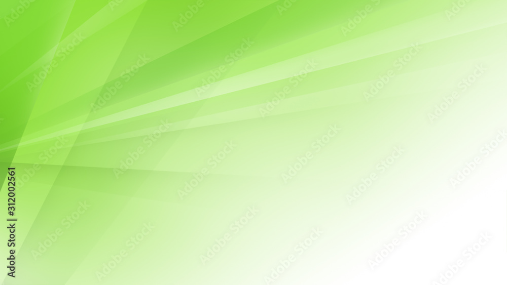 Abstract and modern light green background with transparent lines and ...