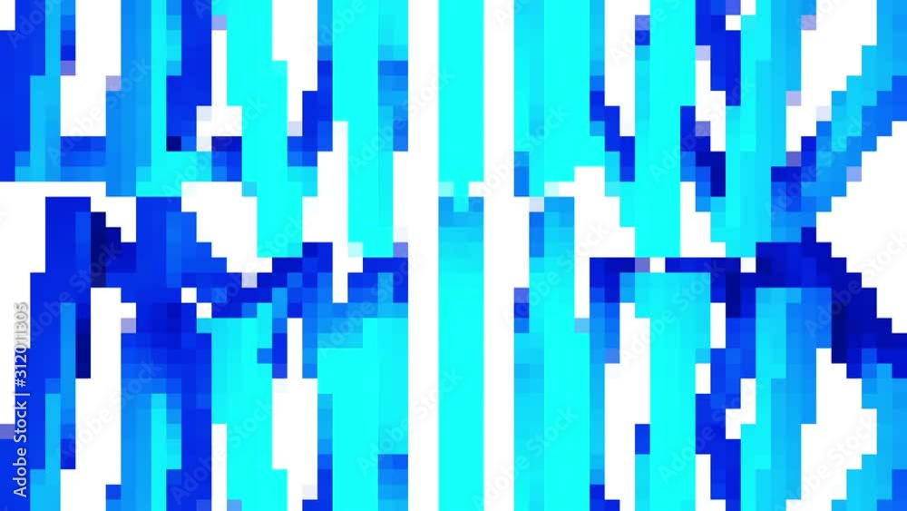 Retro 8-Bit Video Game background. Seamless looped Stock Video | Adobe ...