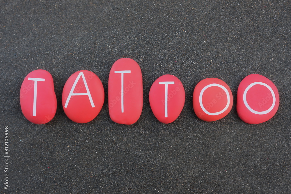 Stone Lettering Tattoos