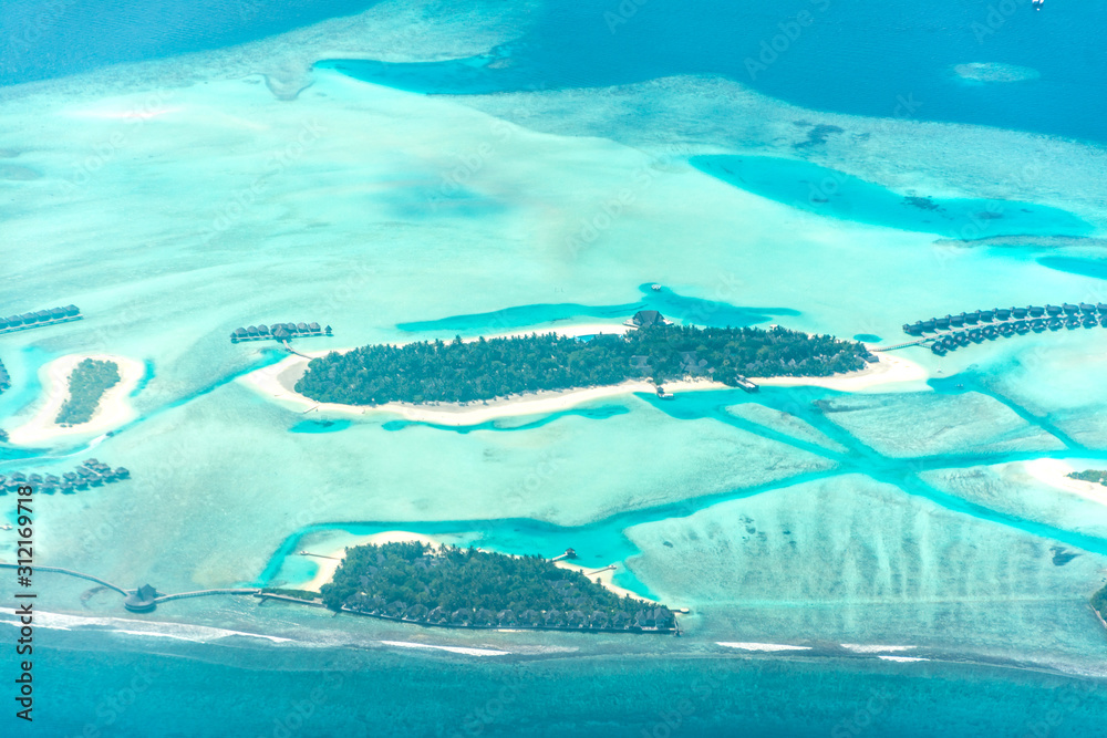 Maldive island Resort top view beautiful nature scenery best tourist ...
