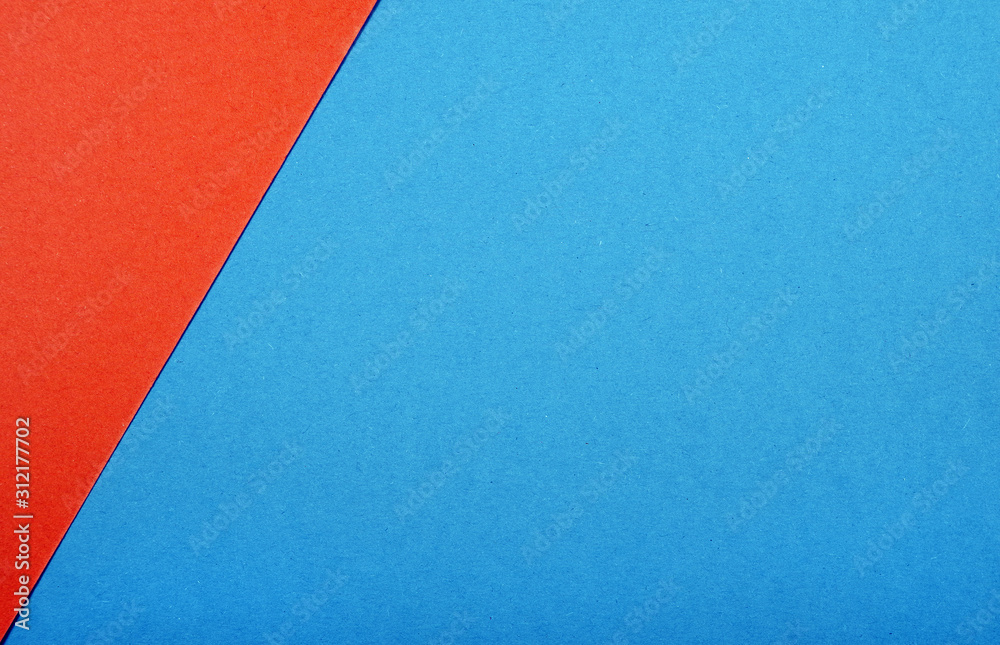 Blue and red cardboard. Red and blue paper texture background. Abstract ...