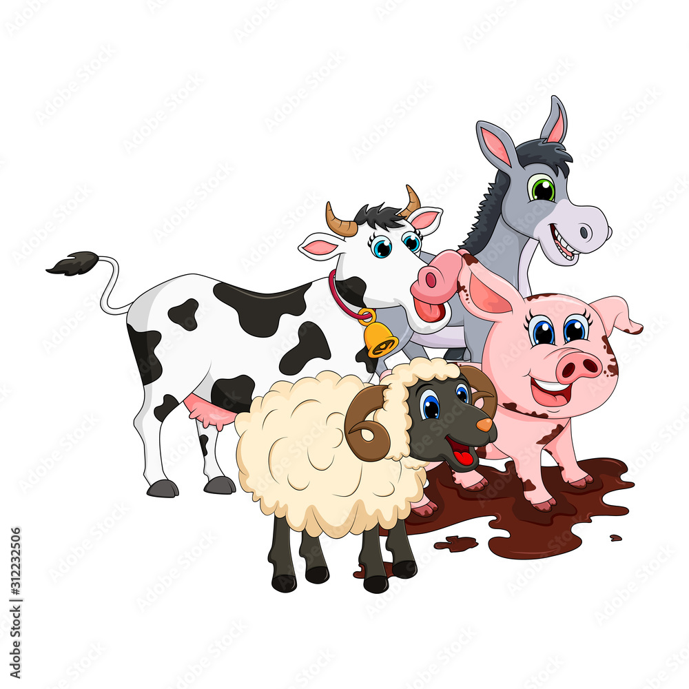 Group Of Animals Clip Art