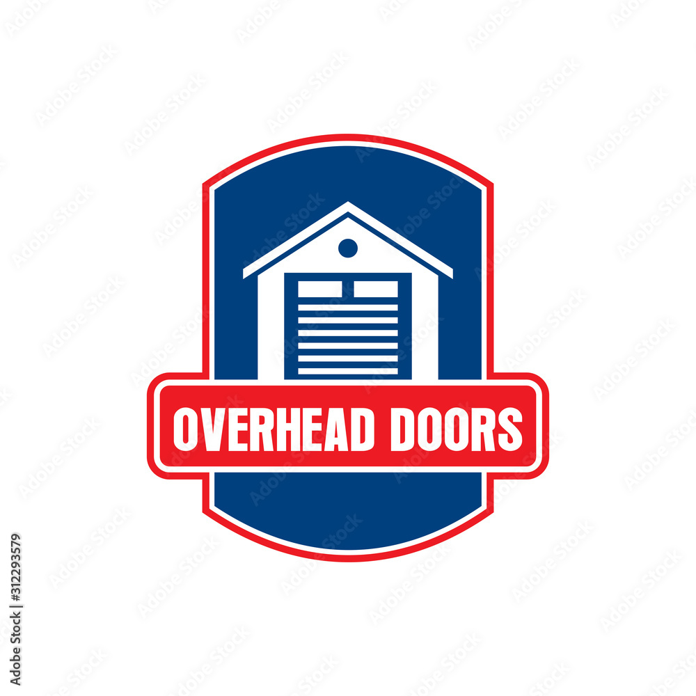 Overhead Door Logo Stock Vector | Adobe Stock