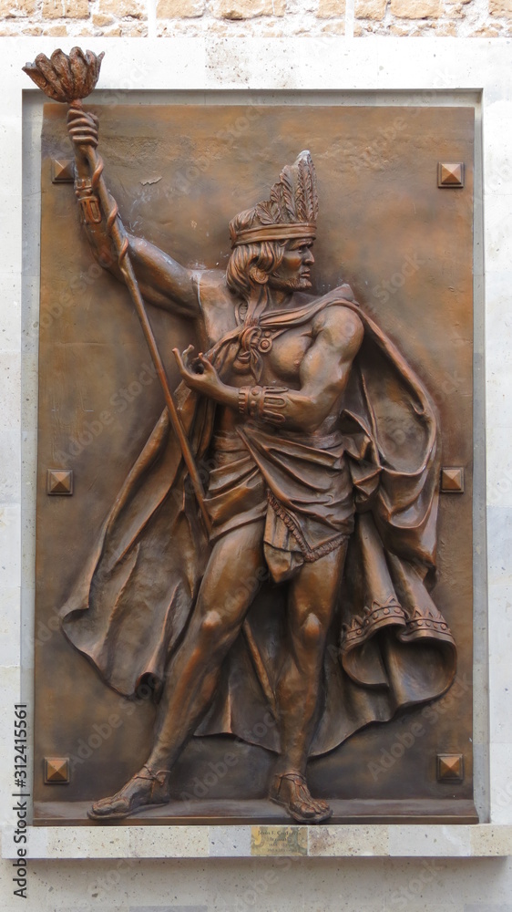 Emperador azteca Stock Photo | Adobe Stock