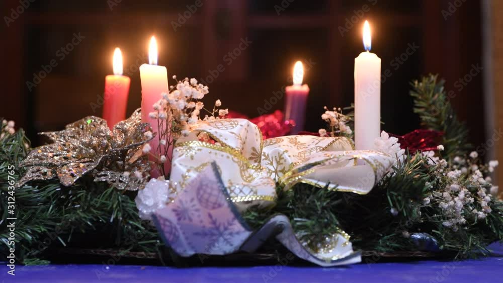 Advent wreath, or Advent crown, is a Christian tradition that ...