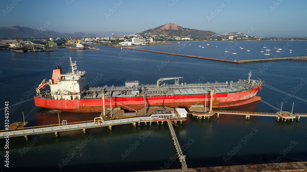 Townsville, Qld - Garnett Express docked at the fuel berth at Port of ...