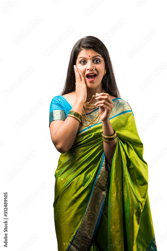 Indian Woman Standing