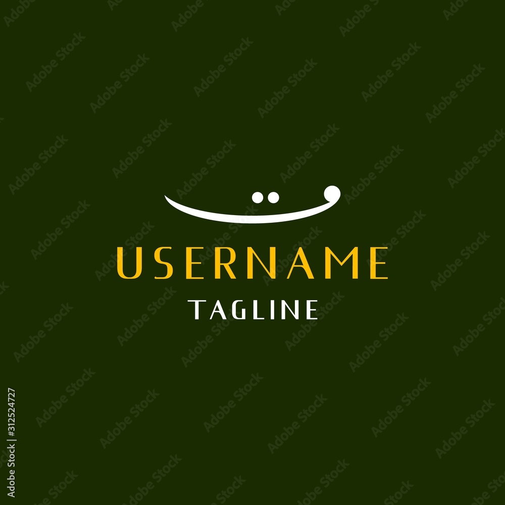 arabic font icon design inspiration . ta arabic logo design Stock ...