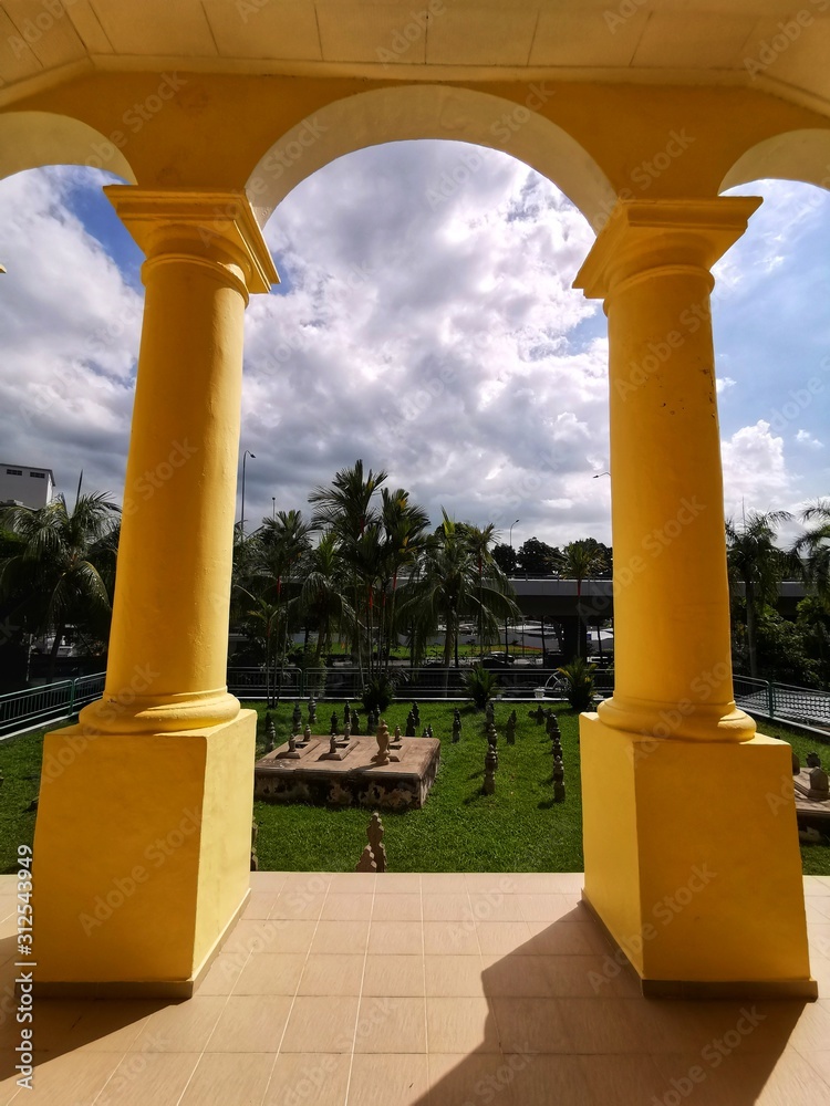 Singapore, 27 December 2019 - Royal Johor Mausoleum at Masjid ...