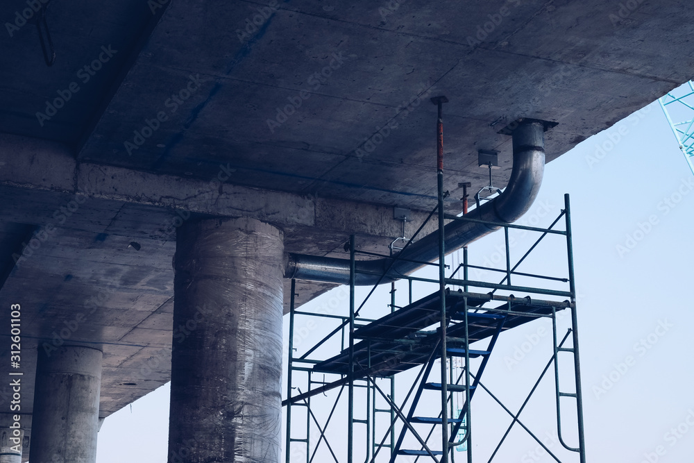 Water pipe engineering, clean line watering transport system in the ...