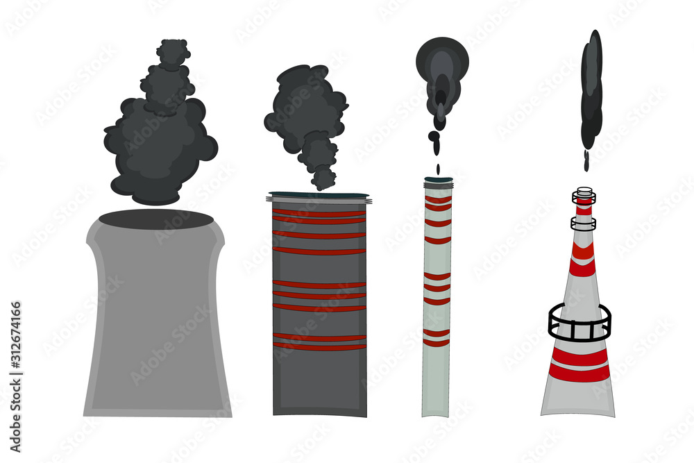 Chimney Smoke Cloud Clipart