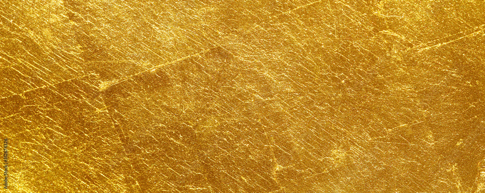 scratched gold texture used as background Stock Photo | Adobe Stock