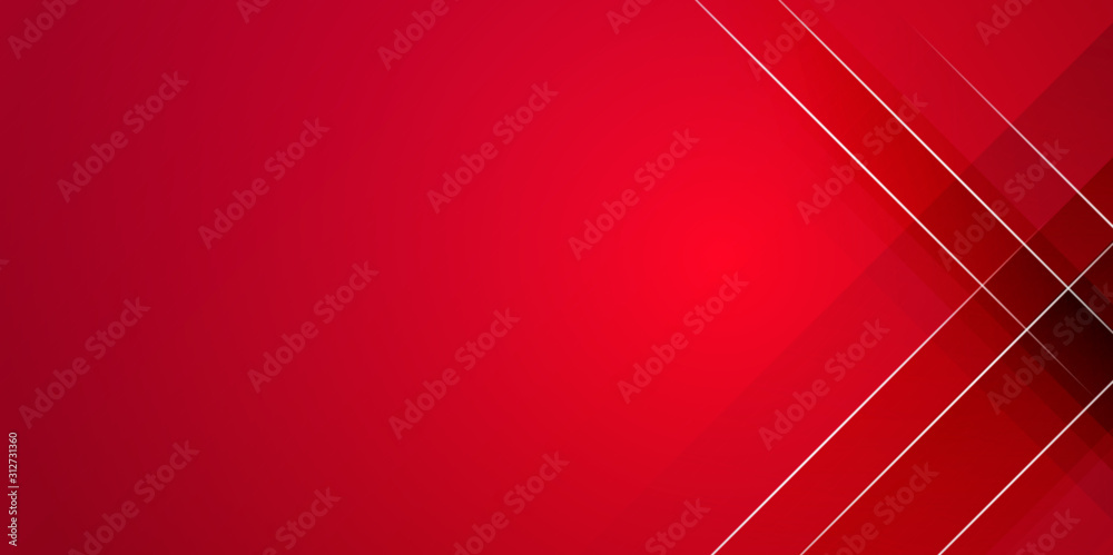 Red white abstract background geometry shine and layer element vector ...