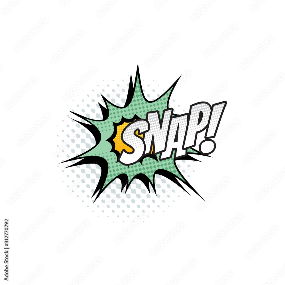 Superhero Comic Strip Boom