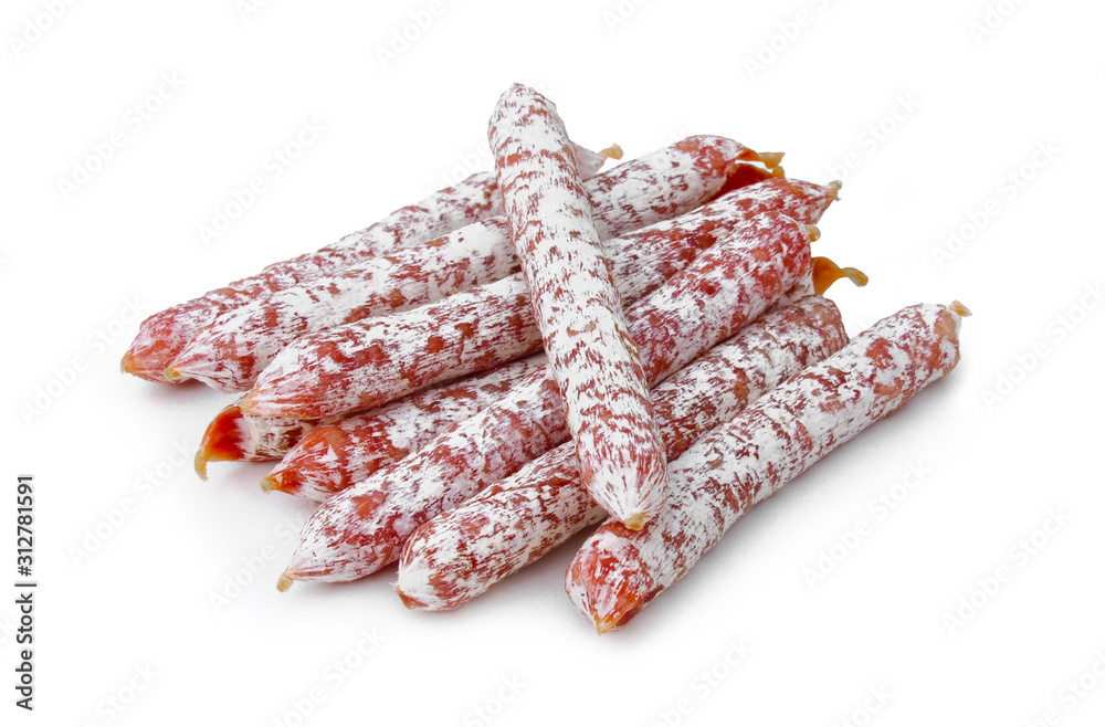 Mini saucissons apéritif Stock Photo | Adobe Stock
