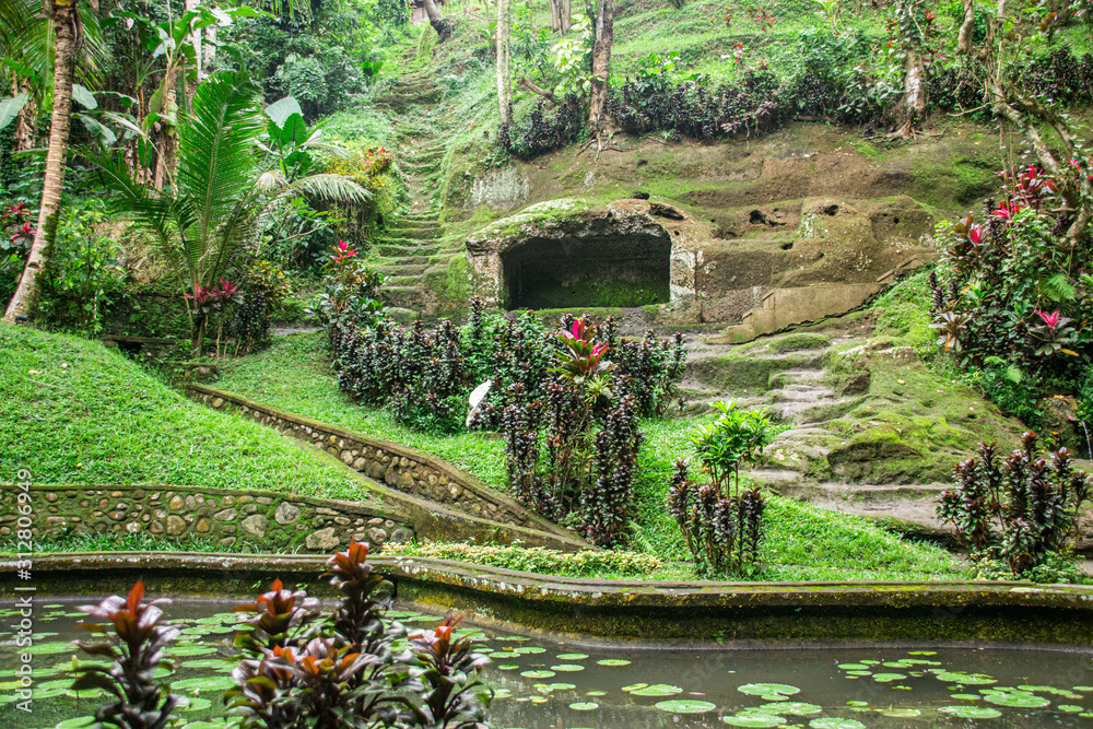 Goa Gajah Hidden Lush Green Forest With Caves, Secret Waterfalls and ...