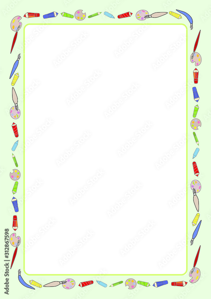 Early Childhood Teacher Clipart Border