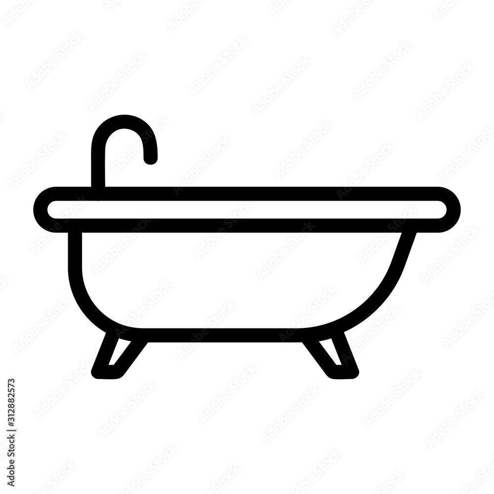 Bath Icon Vector