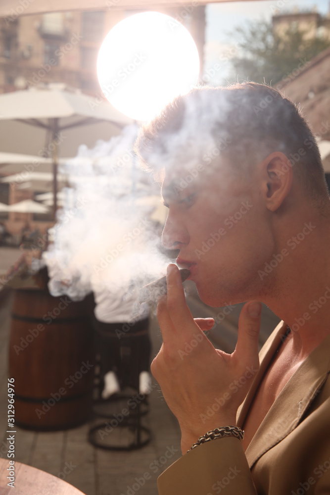 Cigar, Smoker, cigarette, tobacco, Guy, Man, Model, Male, Sexy ...